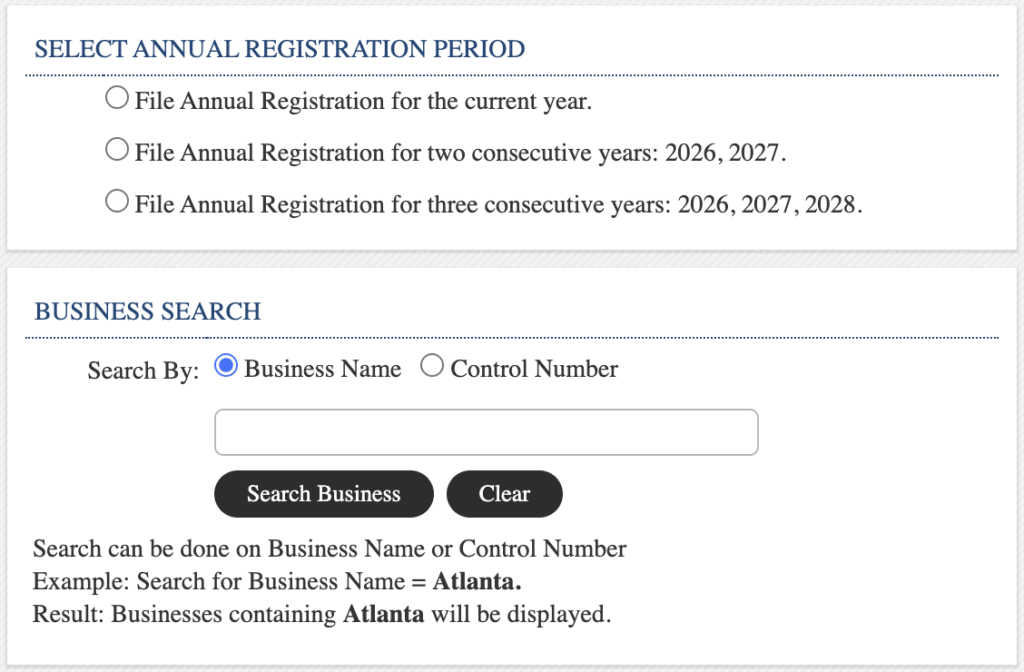 Georgia LLC Annual Registration (2026 Annual Report Guide)