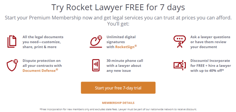 Rocket Lawyer LLC Review 2026 - 4 Important Pros & Cons